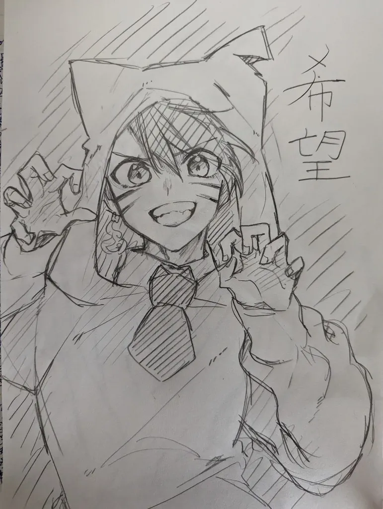 第21話：Q.自分の武器は？(アナログ絵)（妖怪学園Y²〜side life〜）｜無料スマホ夢小説ならプリ小説 byGMO