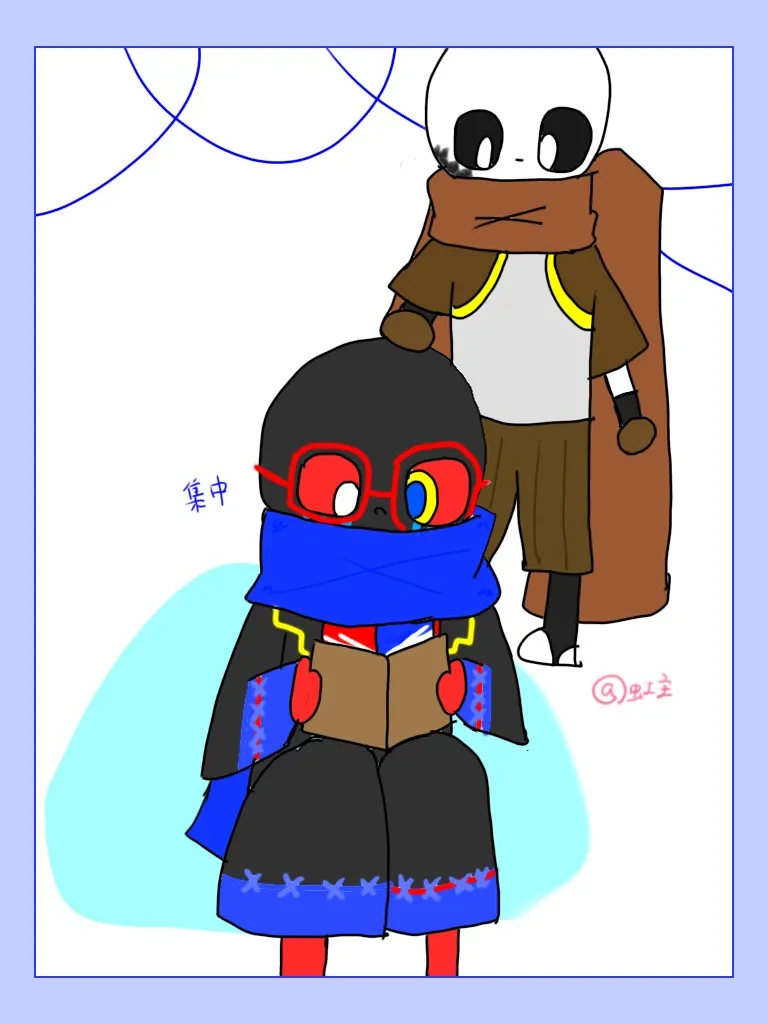 第3話：ん、(4/20)（虹主のイラスト紹介）｜無料スマホ夢小説ならプリ小説 byGMO