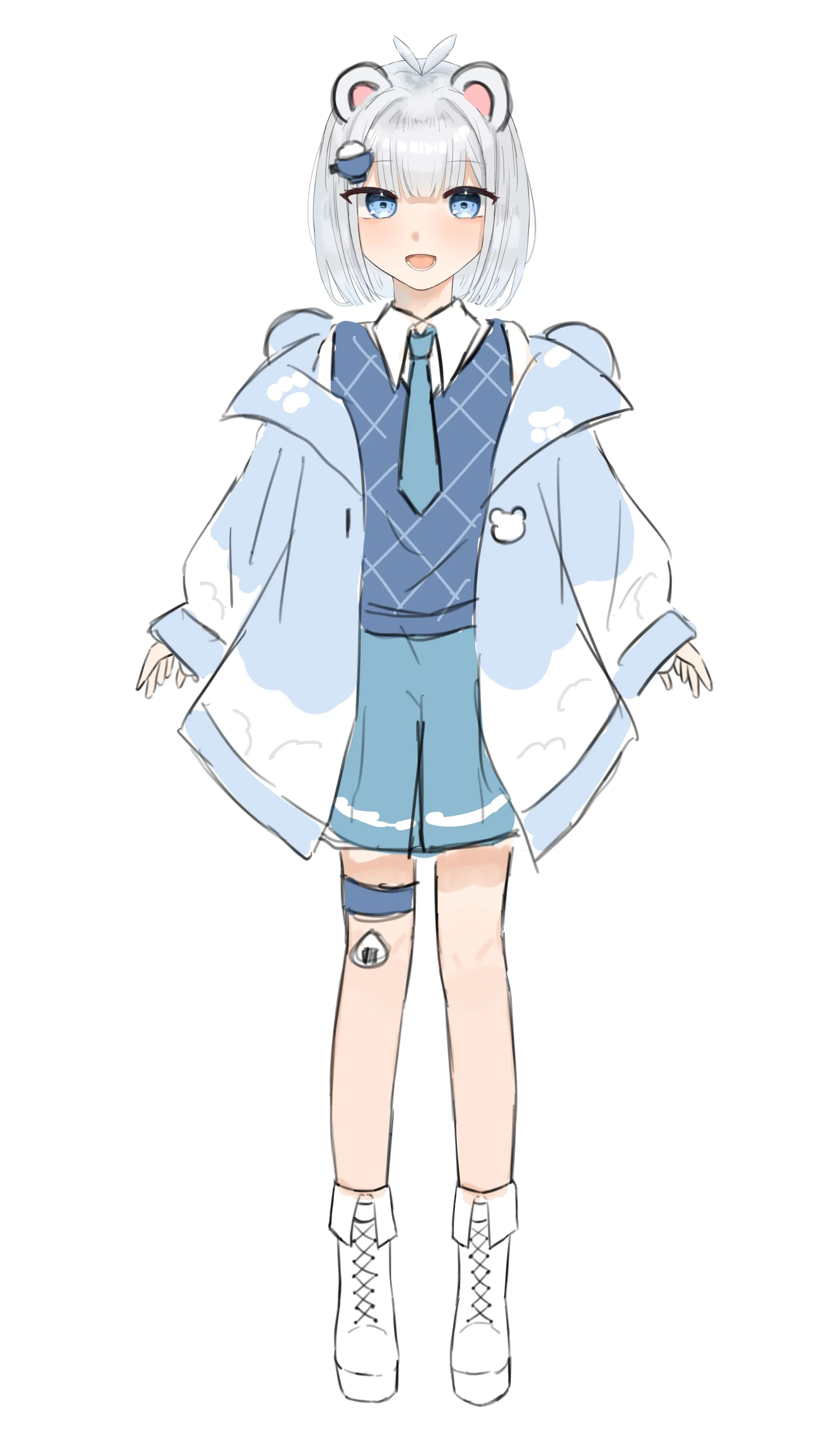 第55話：‎🤍第1回人の衣装を借りようの会（【PTuber】アイドルになりたい女の子の配信）｜無料スマホ夢小説ならプリ小説 byGMO