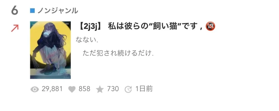 第7話：#006 🔞（【2j3j】 私は彼らの“飼い猫”です , 🔞）｜無料スマホ夢小説ならプリ小説 byGMO