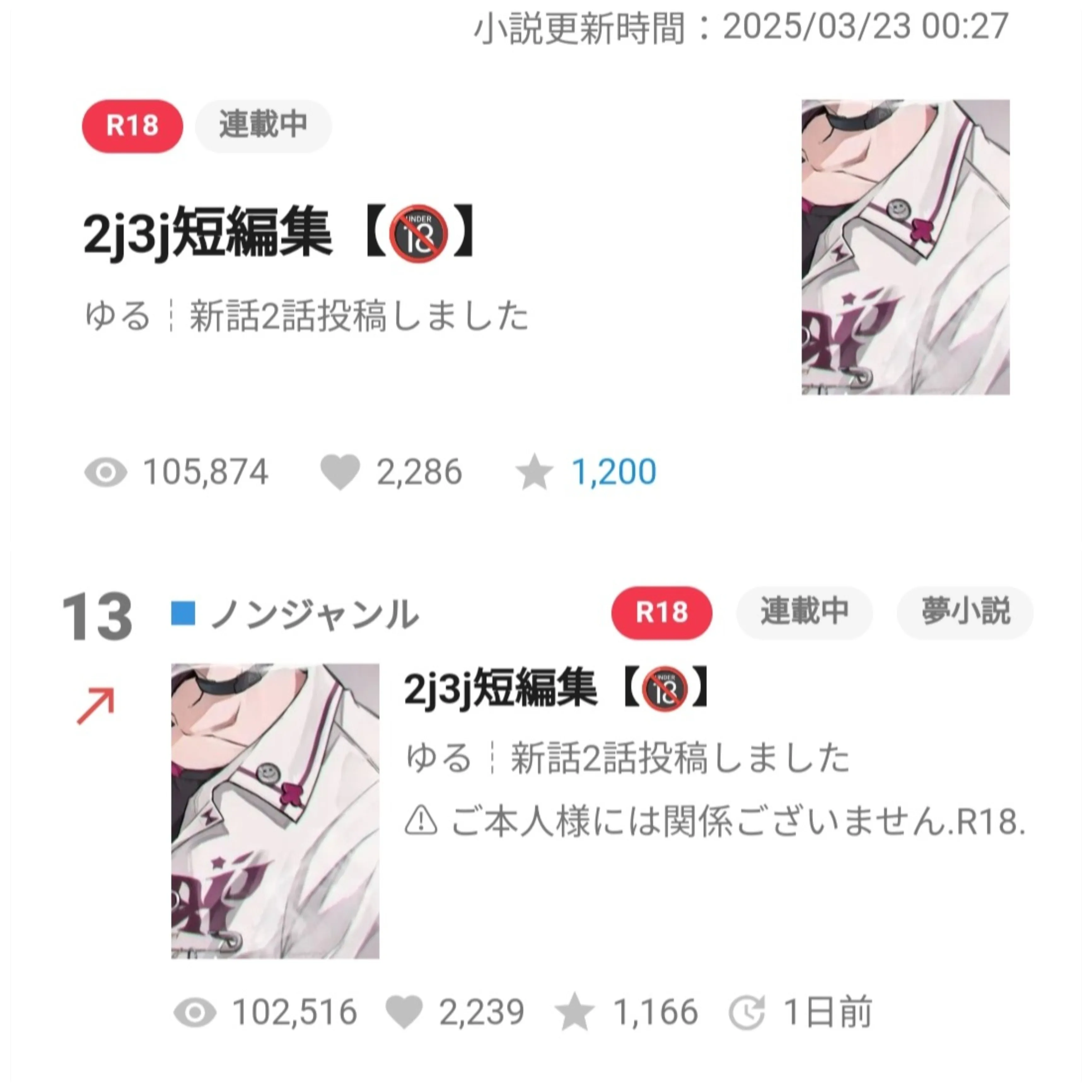 第24話：【リク】秘密┆セラフ・ダズルガーデン（2j3j短編集【🔞】）｜無料スマホ夢小説ならプリ小説 byGMO