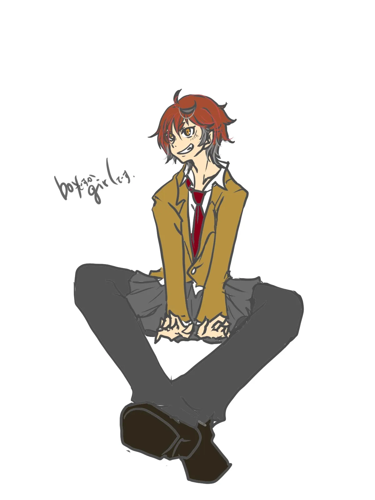 第8話：boygirl（落書き🎨）｜無料スマホ夢小説ならプリ小説 byGMO