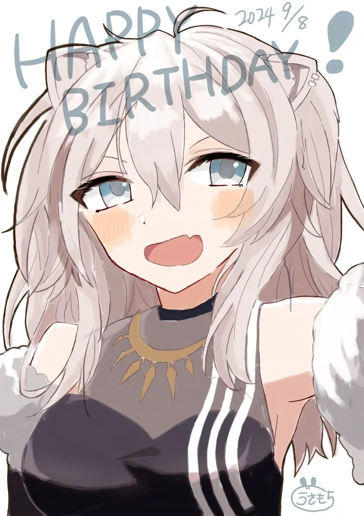 第5話：ししろん！おめ！！（VTuberイラスト）｜無料スマホ夢小説ならプリ小説 byGMO