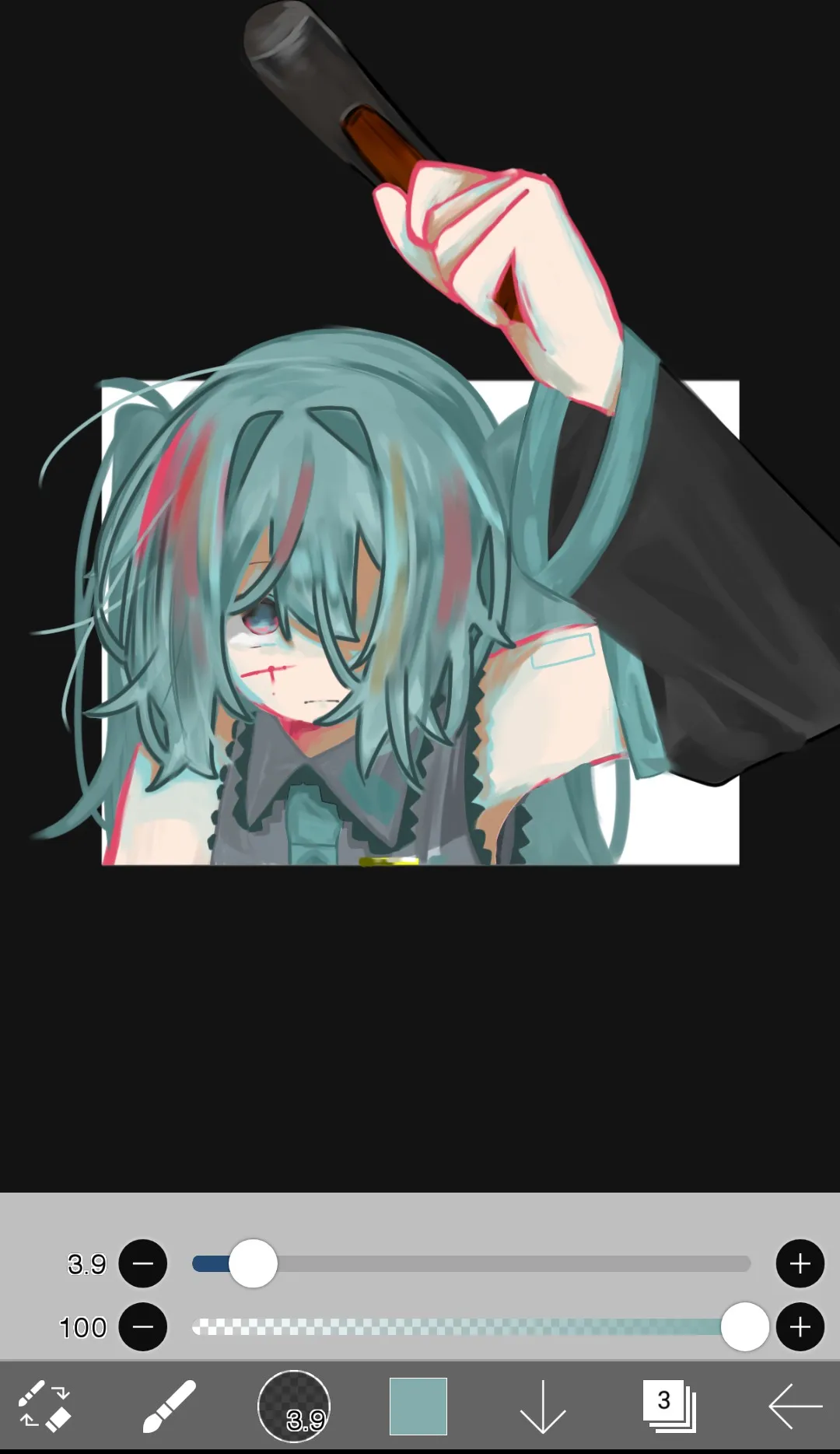 第276話：何気に嬉しいことベスト5（ミクテトイラスト）｜無料スマホ夢小説ならプリ小説 byGMO