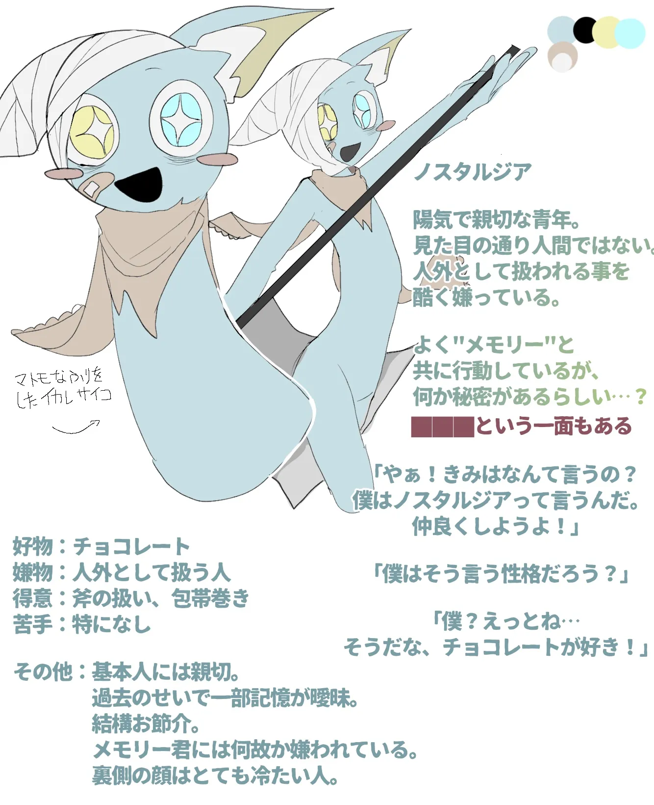 第2話：︎ ︎ OC ＋ (スプランキーFun made）Switch ver.（︎ ︎ スプランキーを描きたい。）｜無料スマホ夢小説ならプリ小説 byGMO