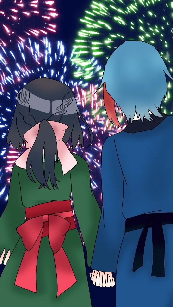 第29話：#25 uplt の 夏祭り（@雨音のイラスト練習部屋）｜無料スマホ夢小説ならプリ小説 byGMO