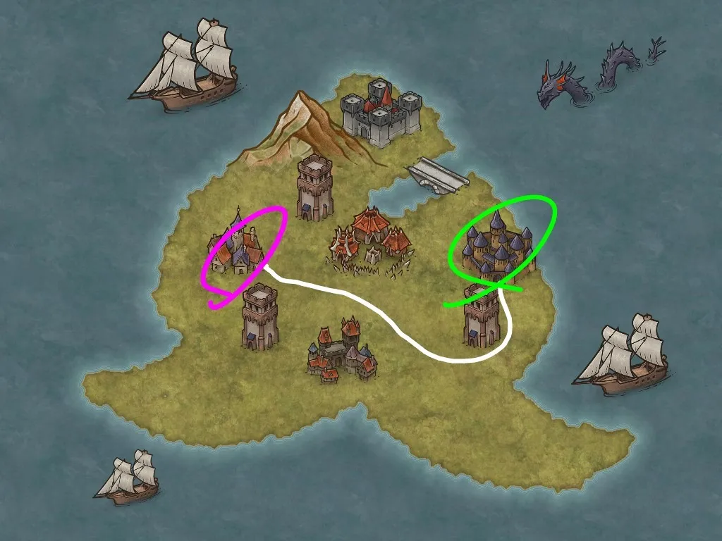 第5話：肆（4つの方角、4つの国_）｜無料スマホ夢小説ならプリ小説 byGMO